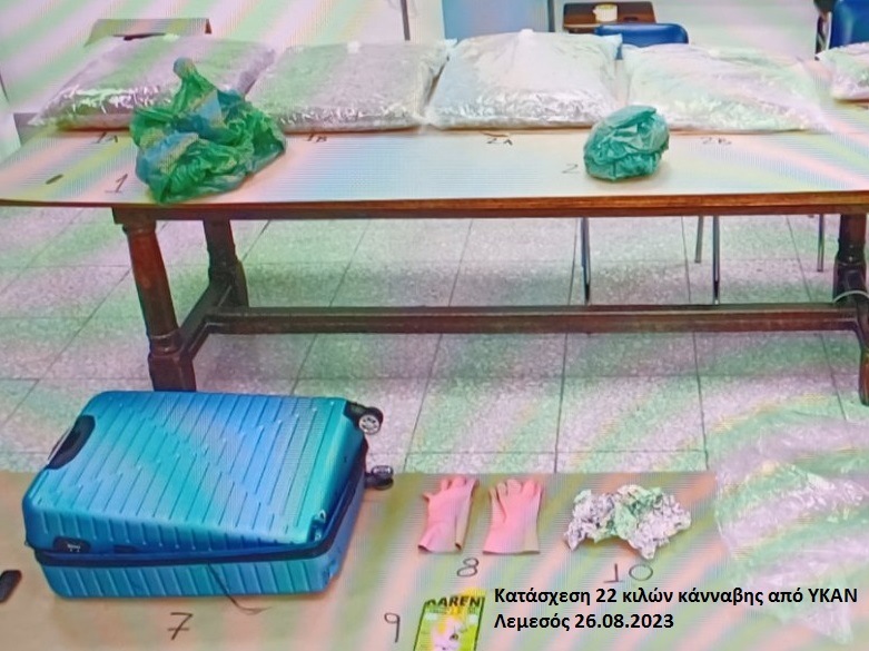 Νέα κατάσχεση μεγάλης ποσότητας κάνναβης από την ΥΚΑΝ – Cyprus Police News