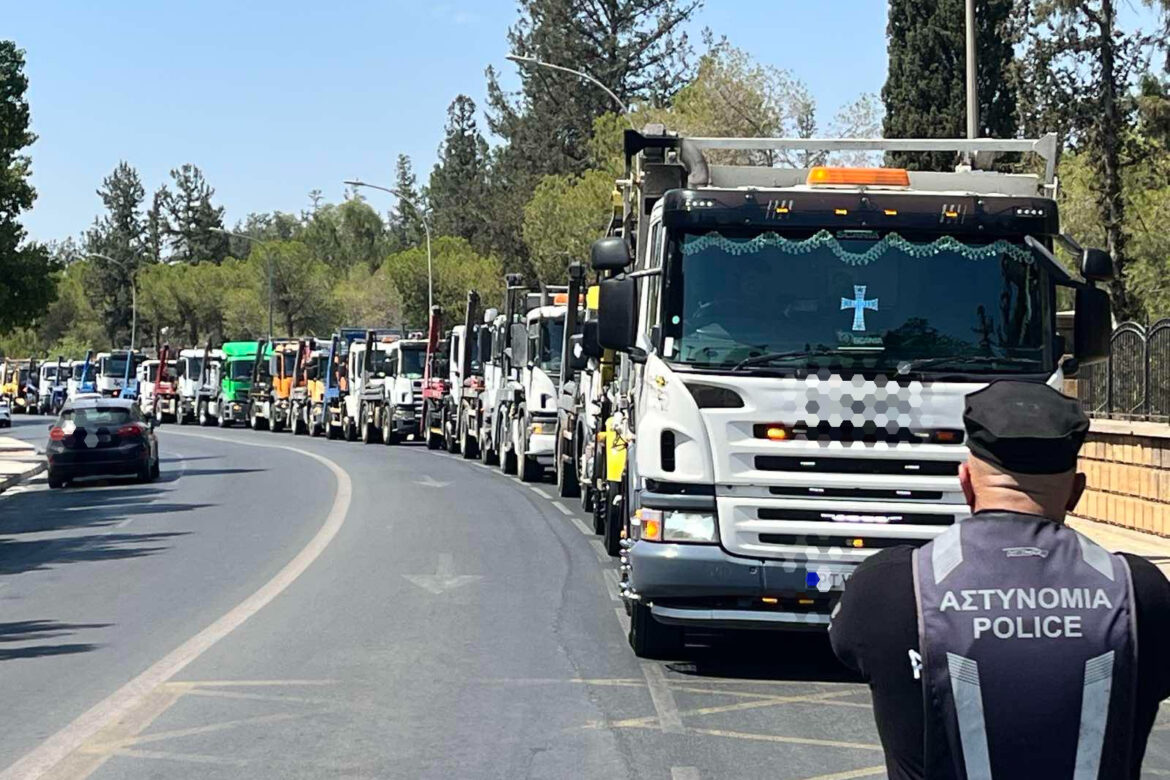 Διαμαρτυρία ιδιοκτητών SKIP στην επαρχία Λευκωσίας – Cyprus Police News